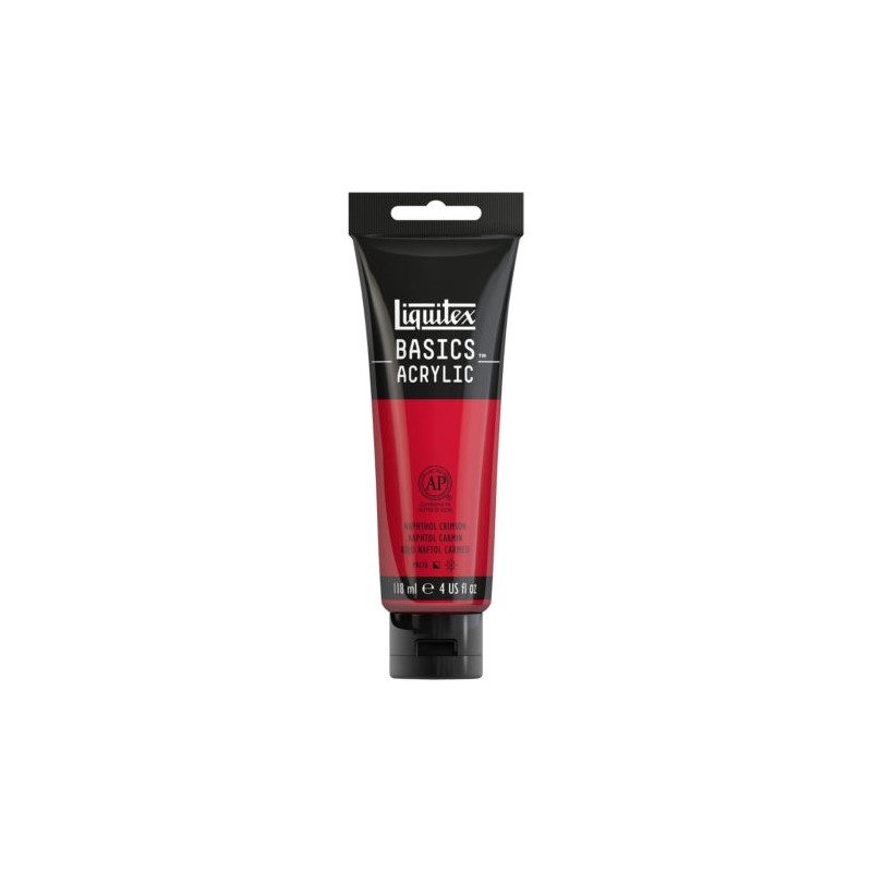 Acrylique 118ml – Rouge Naphthol Crimson 292 – Liquitex Basics